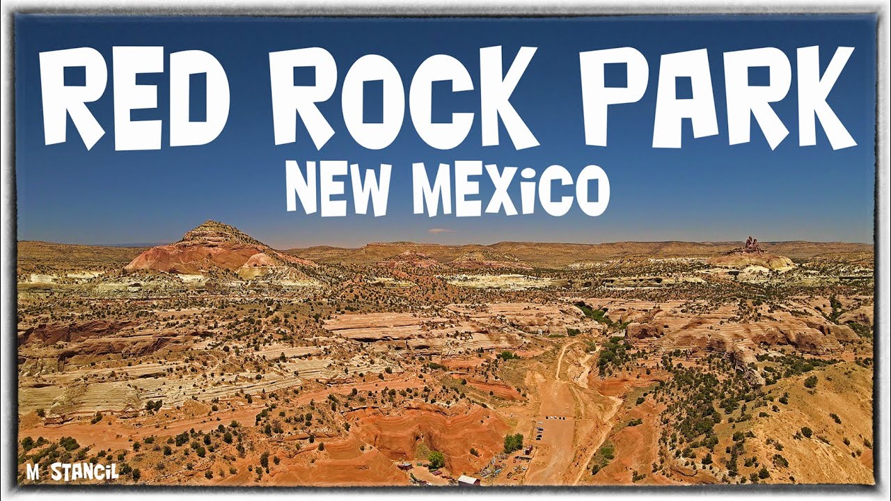 Red Rock Park 4K - New Mexico (DJI Mavic Air 2 Footage) Crown Jewel of ...