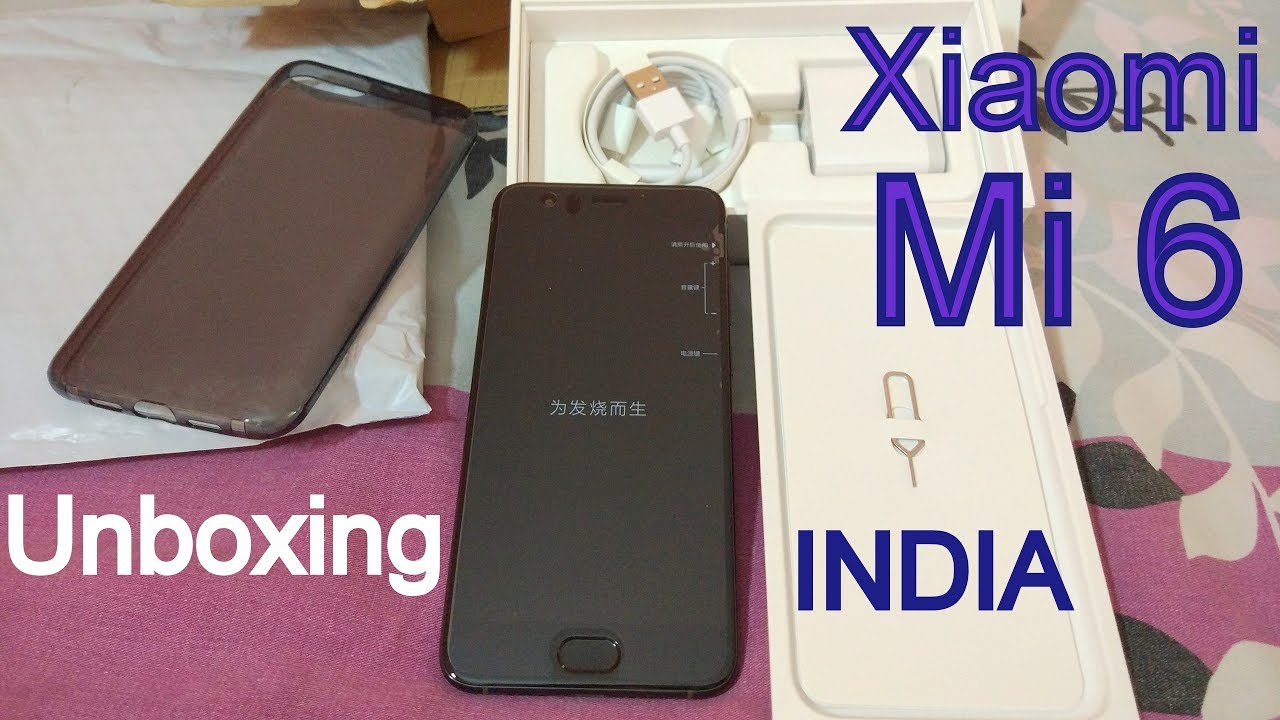 Xiaomi Mi 6 Unboxing in India | 6GB, 64GB | Hindi - YouTube