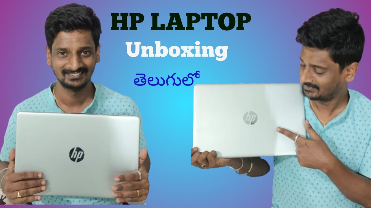 HP Laptop unboxing in telugu| review #laptop - YouTube