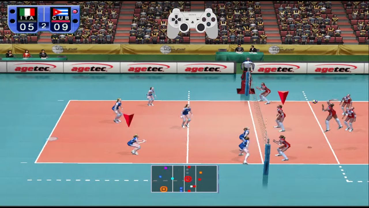 Volleyball Championship PS2 Cuba Tournament Champion - YouTube
