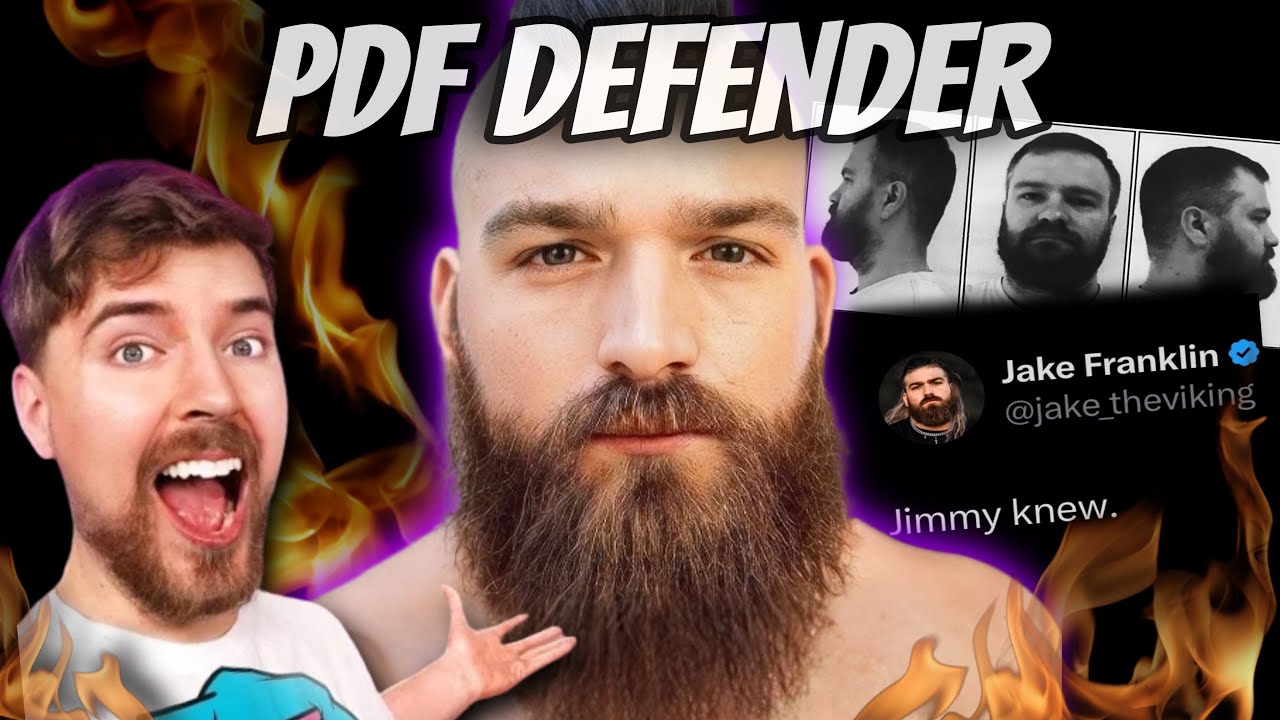 MrBeast Hired a Registered PDF & Jake the Viking DEFENDS IT.. (it's bad ...
