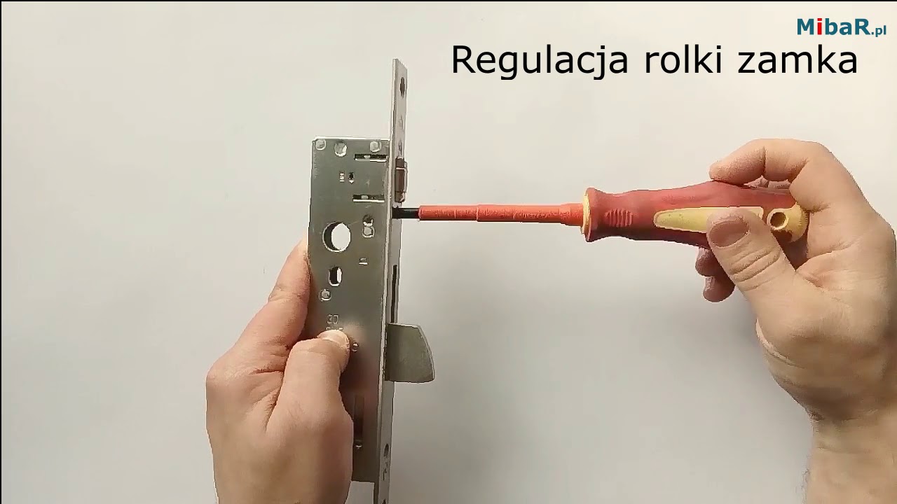Zamek ROMB KARO KP 30 Rolkowo zasuwkowy - regulacja rolki - YouTube