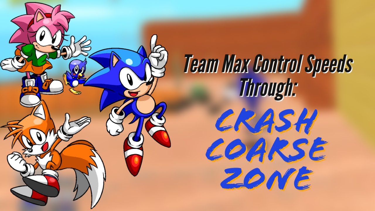 SRB2: Team Max Control Speeds Through Crash Coarse Zone (SRB2 Speedrun ...