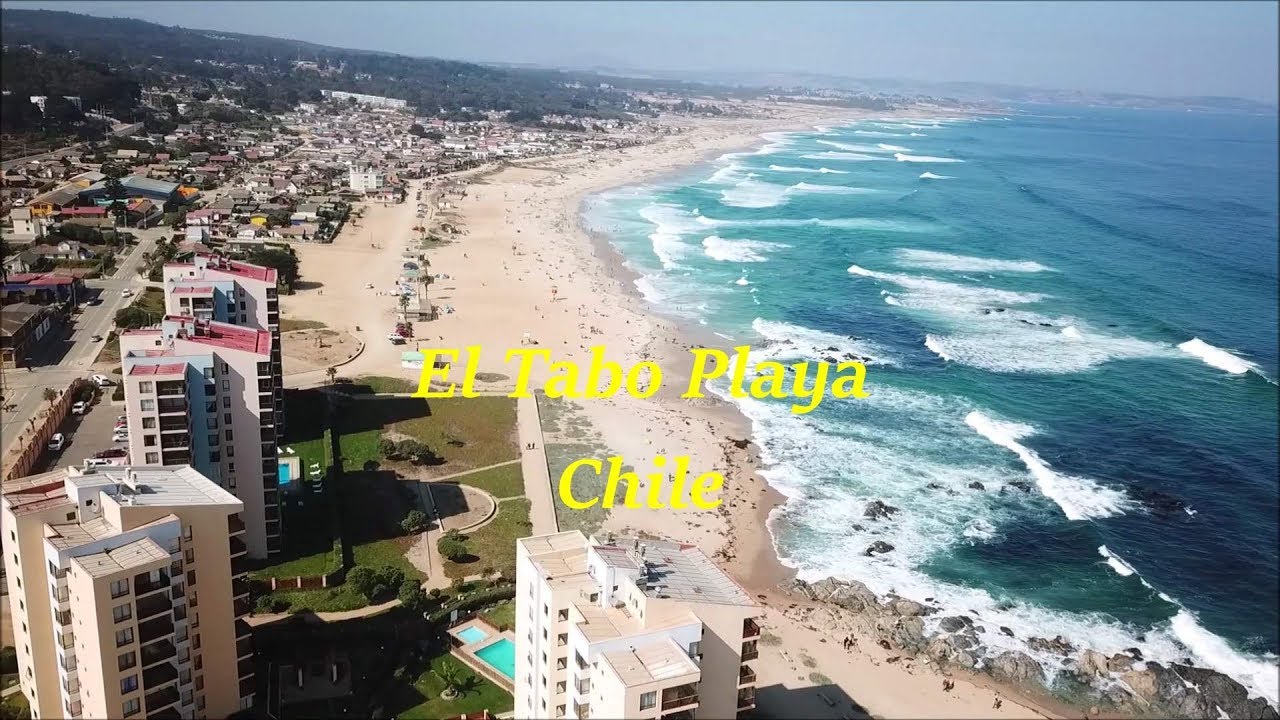 El Tabo Playa en Chile - YouTube