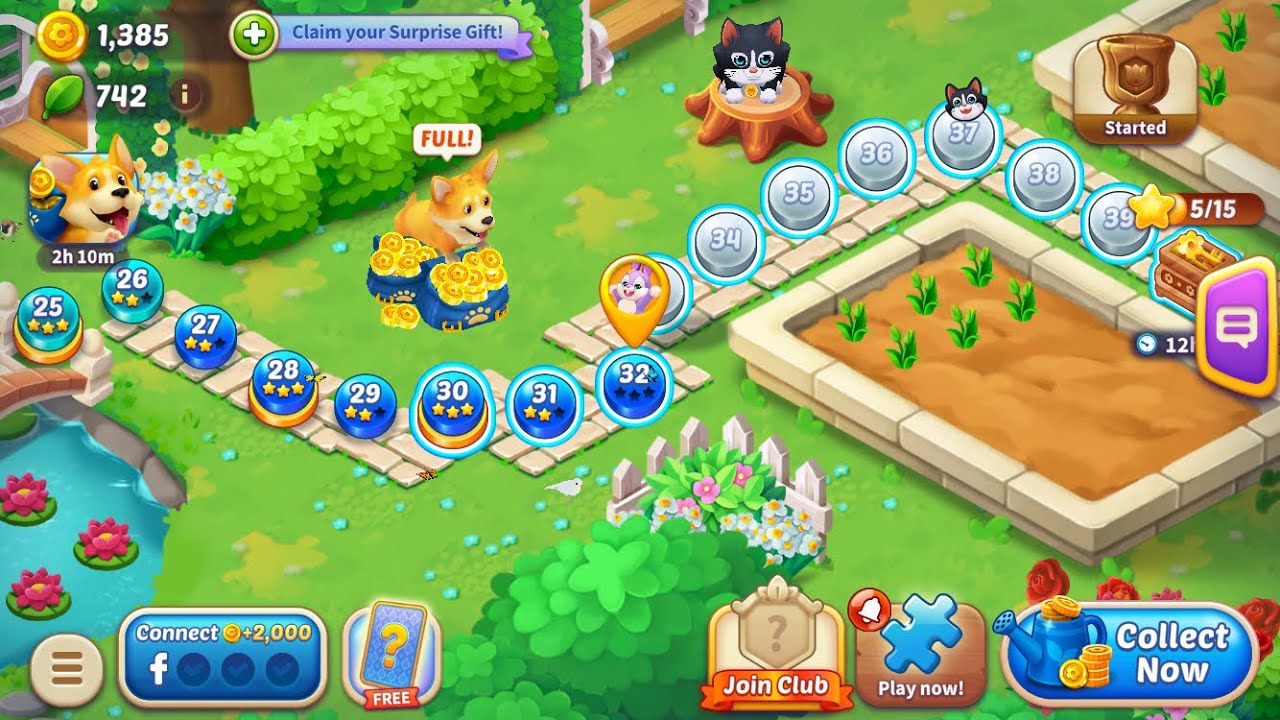 [SOLITAIRE]GARDEN SCAPES #gardenscapes - YouTube