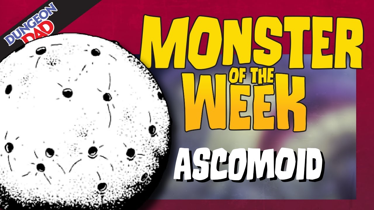 AD&D's Giant Fungus Ball is Scary - Ascomoid - Monster of the Week ...