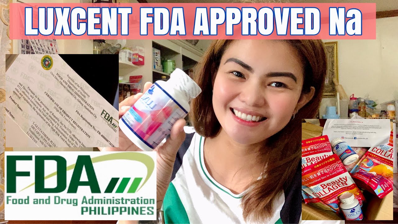 LUXCENT FDA APPROVED NA ♥️ New & Improved LUXCENT GLUTATHIONE - YouTube