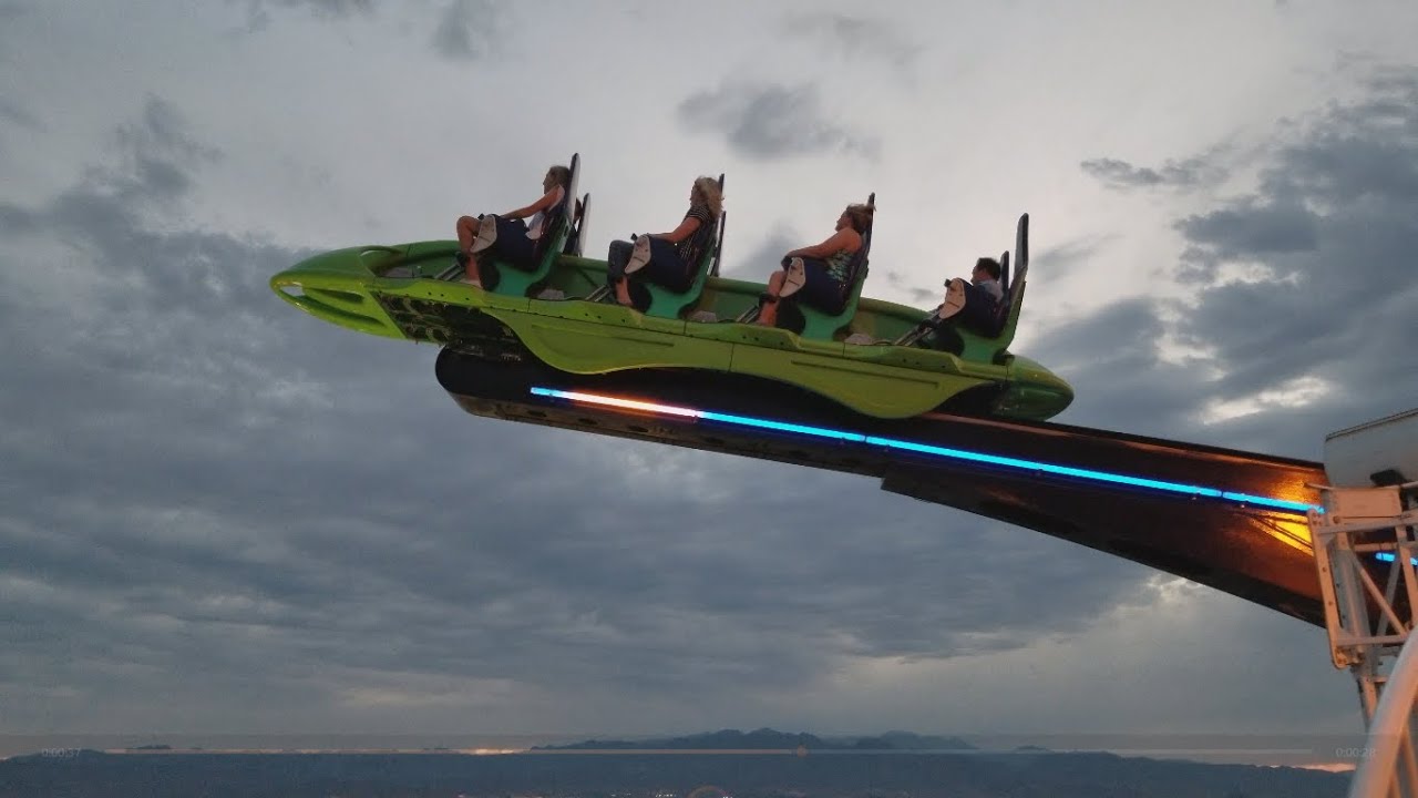 X Scream Ride The Strat Las Vegas Stratosphere Hotel and Casino Sky Pod ...