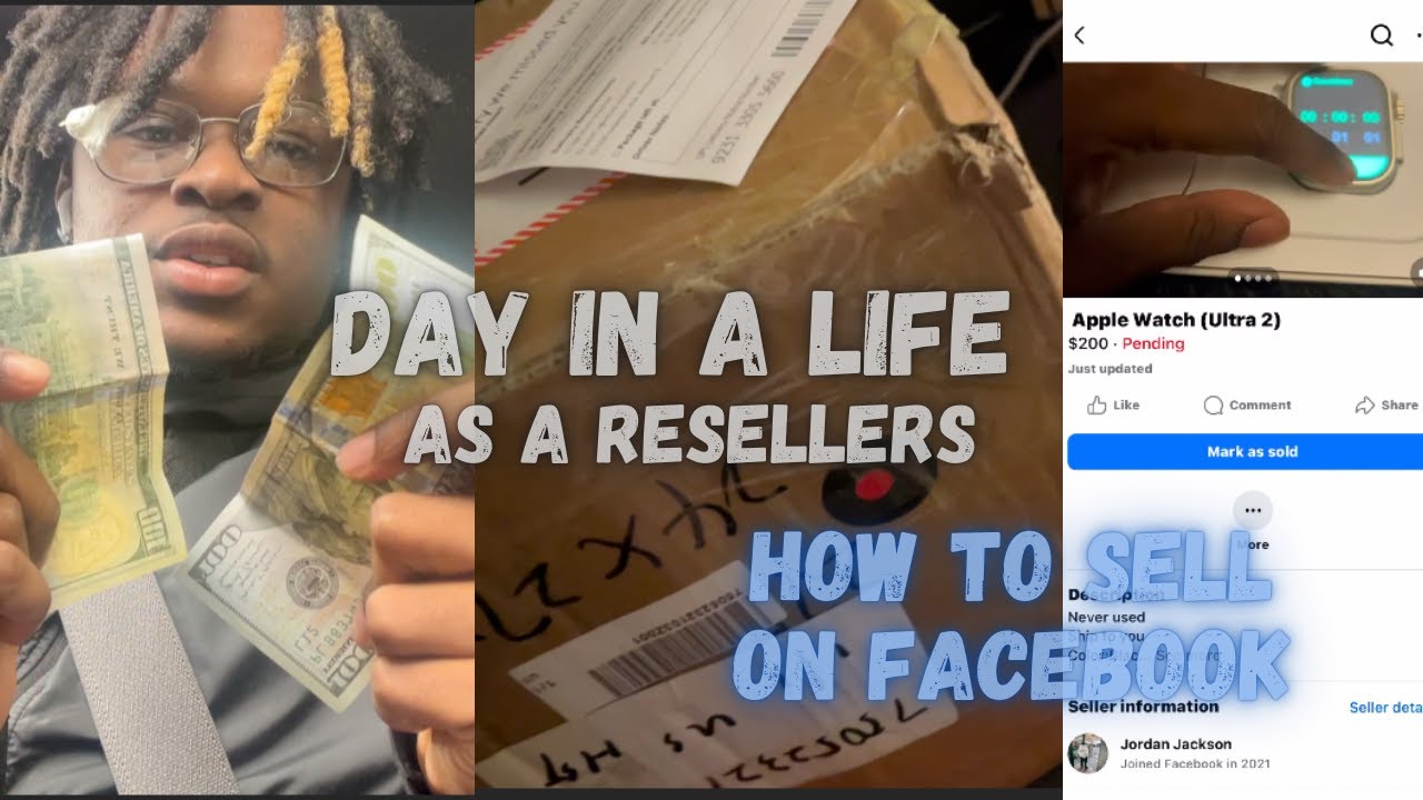 A Day in the Life of a 17 Year Old Reseller! HOW TO SELL ON FACEBOOK ...