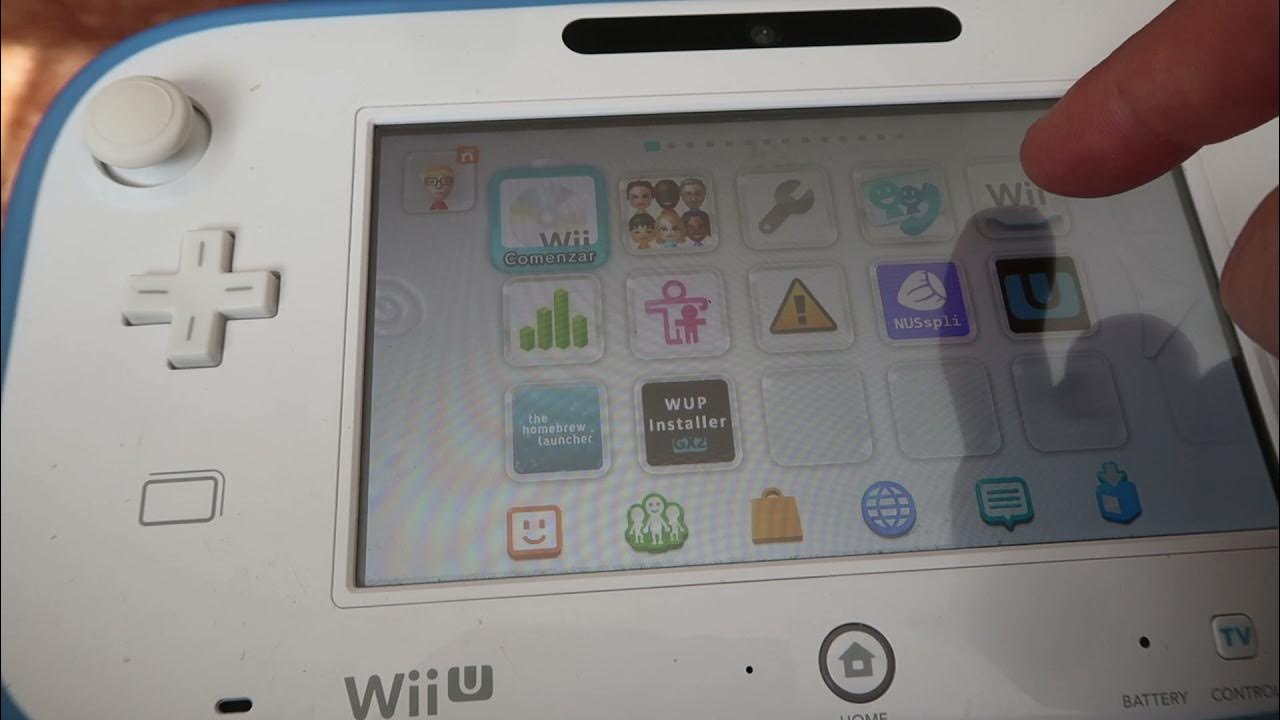 Como poner un juego de Wii en Wii U - YouTube