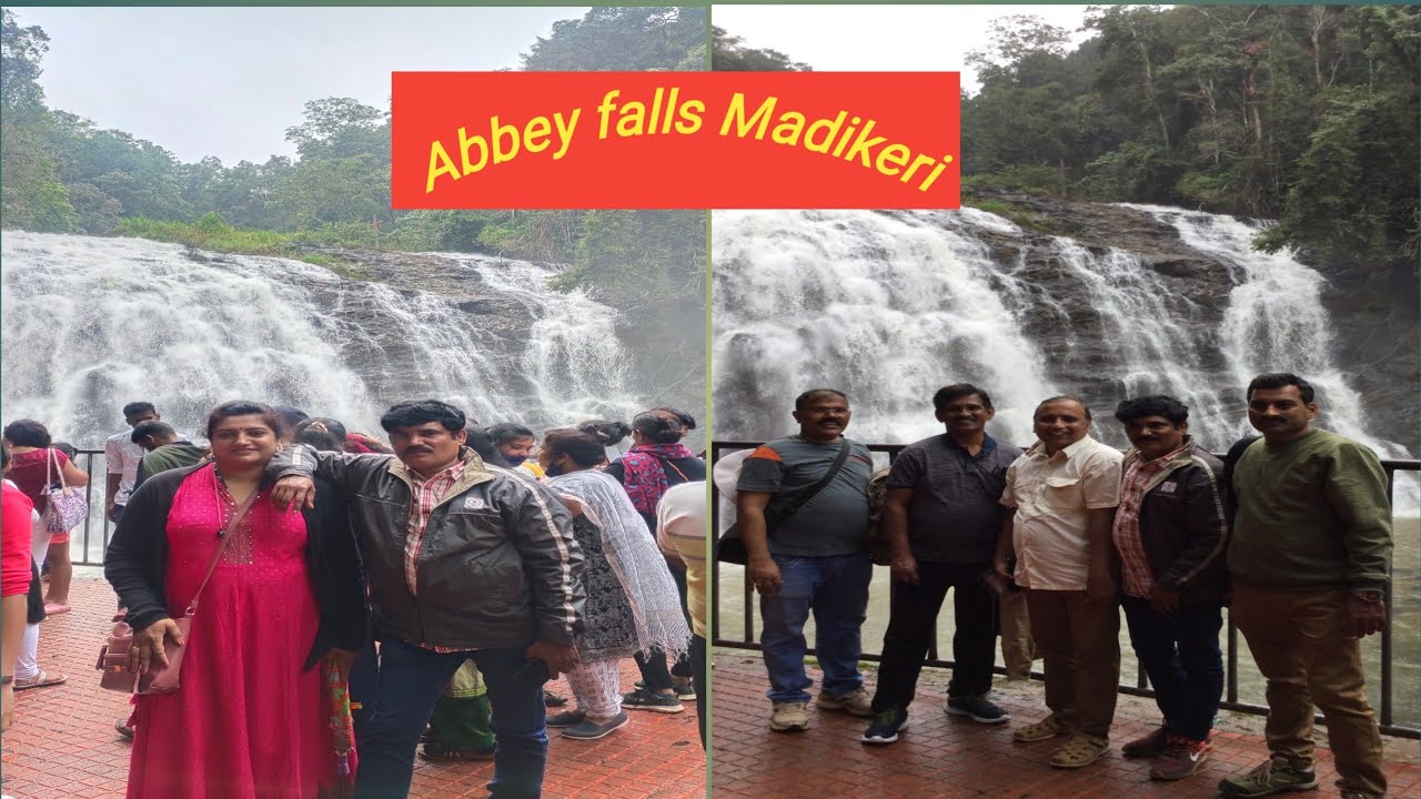 Madikeri trip (part2) Abbey falls|| ನನ್ನ ಮಗಳು Abbey falls ನೊಡುವ ...