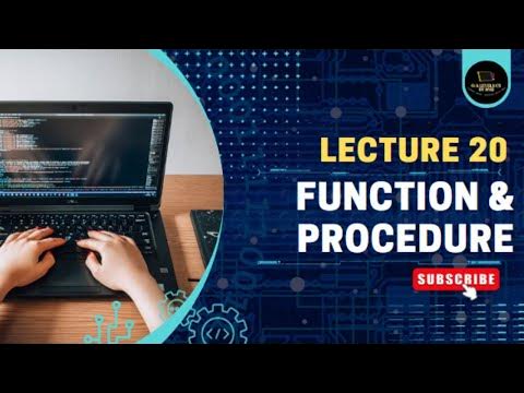 Function and Procedure | O Level Computer Science | 2210/0478 | LECTURE 20 - YouTube