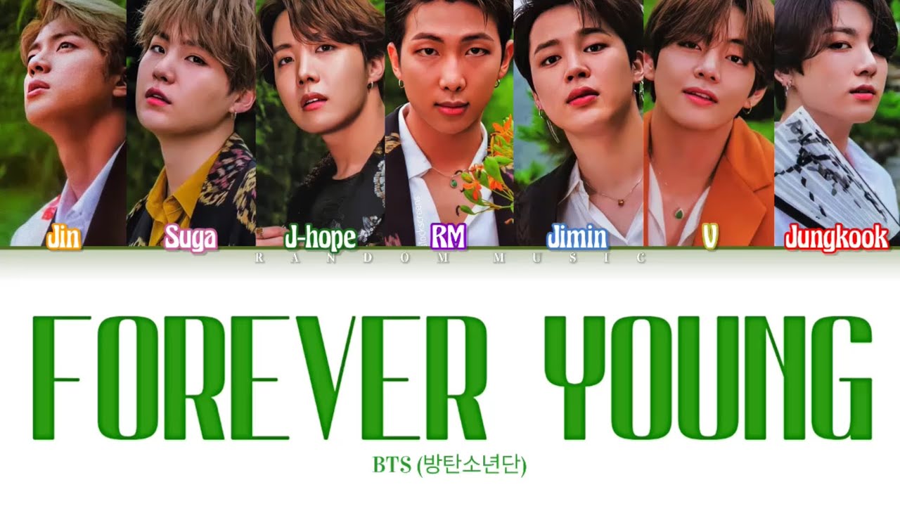 How Would BTS Sing ‘FOREVER YOUNG’ by BLACKPINK (Color Coded Lyrics Eng ...