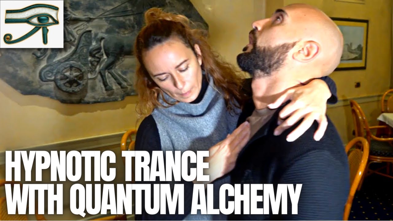 Powerful trance with quantum alchemy / Non-verbal hypnosis on Dr. Paret's masterclass - YouTube