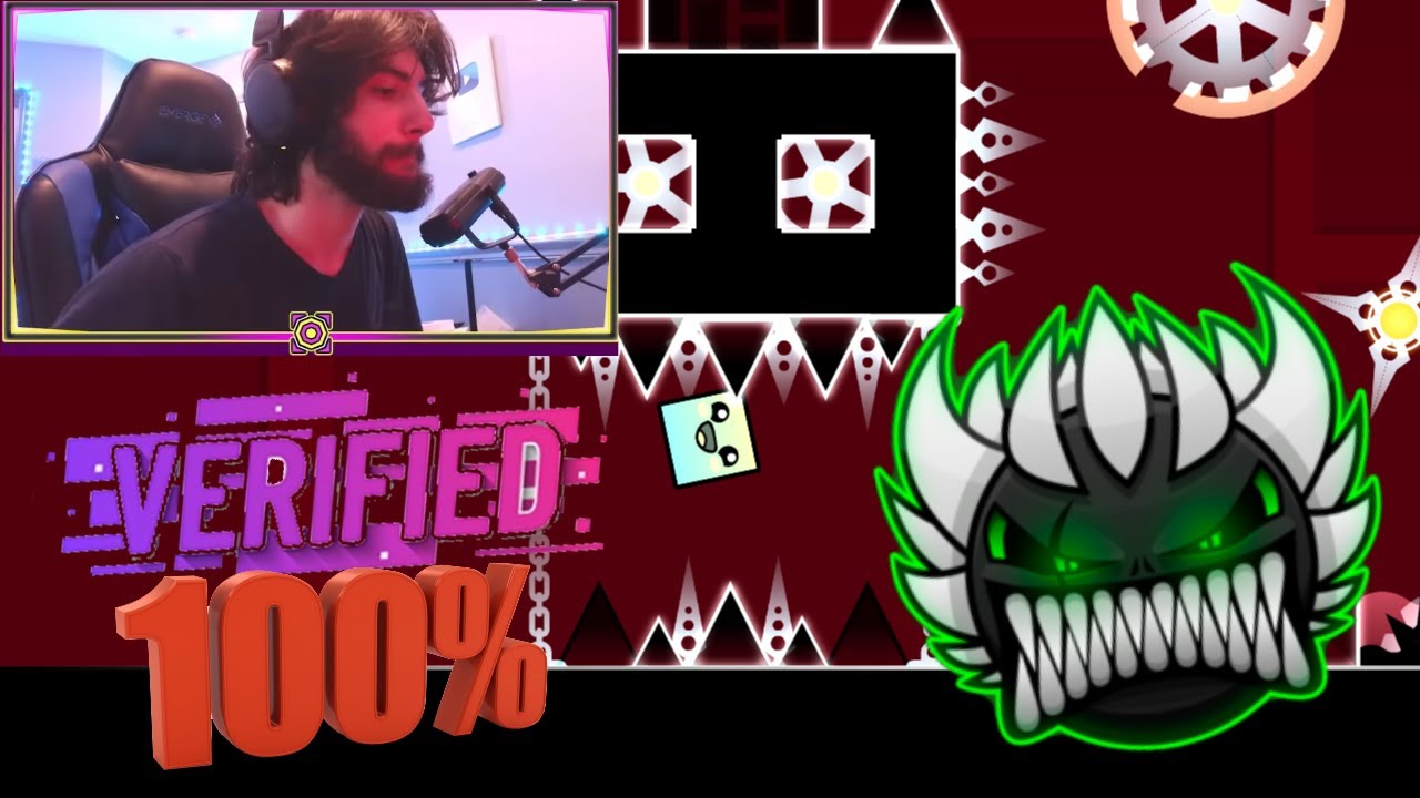 VERIFIED CLUBSTEP by RobTop 100%!! - YouTube