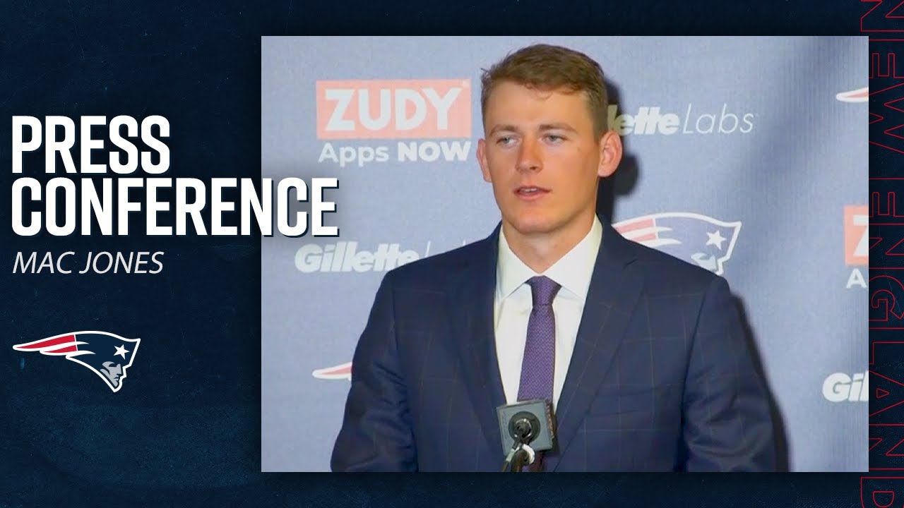 Mac Jones Postgame Press Conference | Patriots vs. Jets NFL Week 8 ...