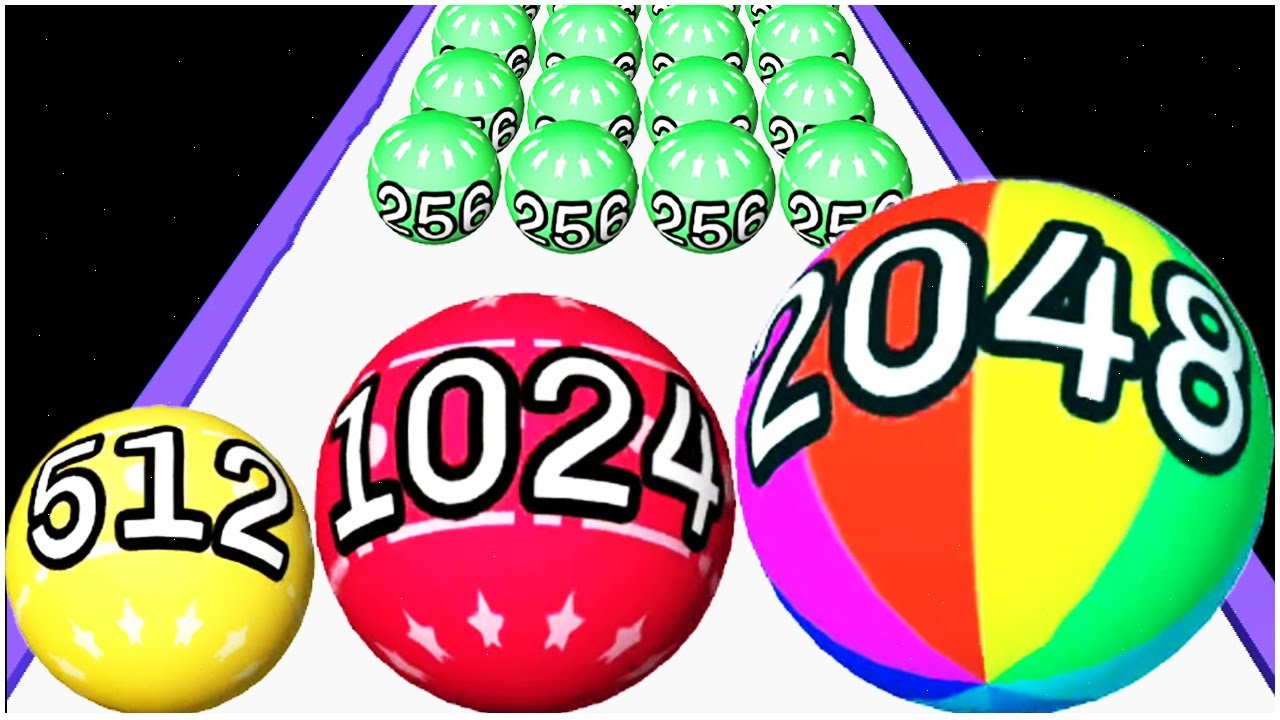 Run Merge Ball 2048 - Gameplay Walkthrough - Levels 21-40 - YouTube