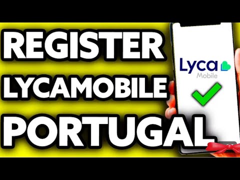 Lyca sim registration online Portugal || How to register Lycamobile sim ...