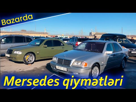 Bazarda durğunluq hiss olunur? Sumqayıt maşın bazarı Mercedes qiymətləri  @masinbaz ​