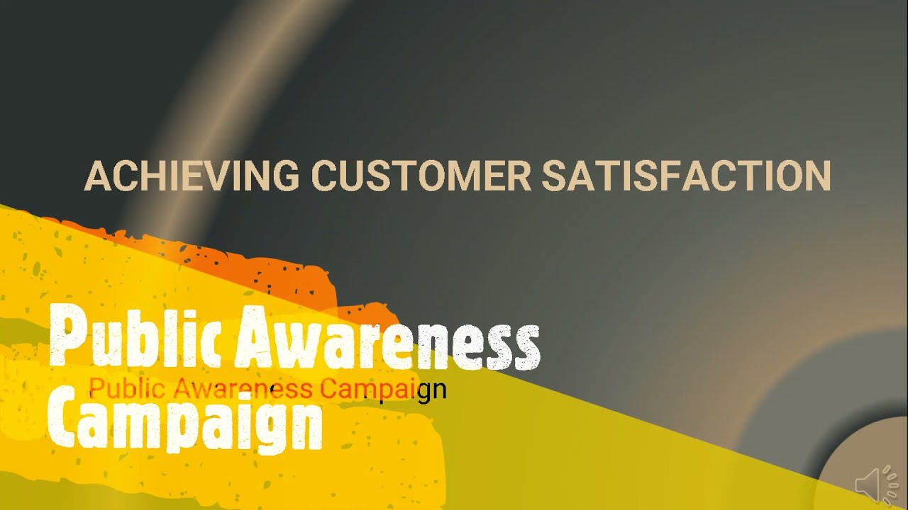 Course Project: Public Awareness Campaign - How to achieve Customer ...