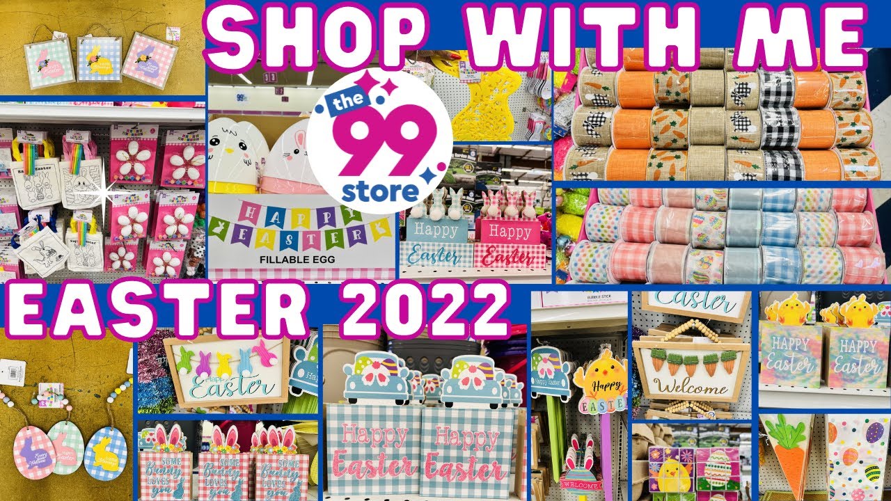 99 Cent Store Shop w/me 1/24⭐️NEW⭐️🐰Easter 2022🐰🌼Spring 2022🌼99 Cent ...