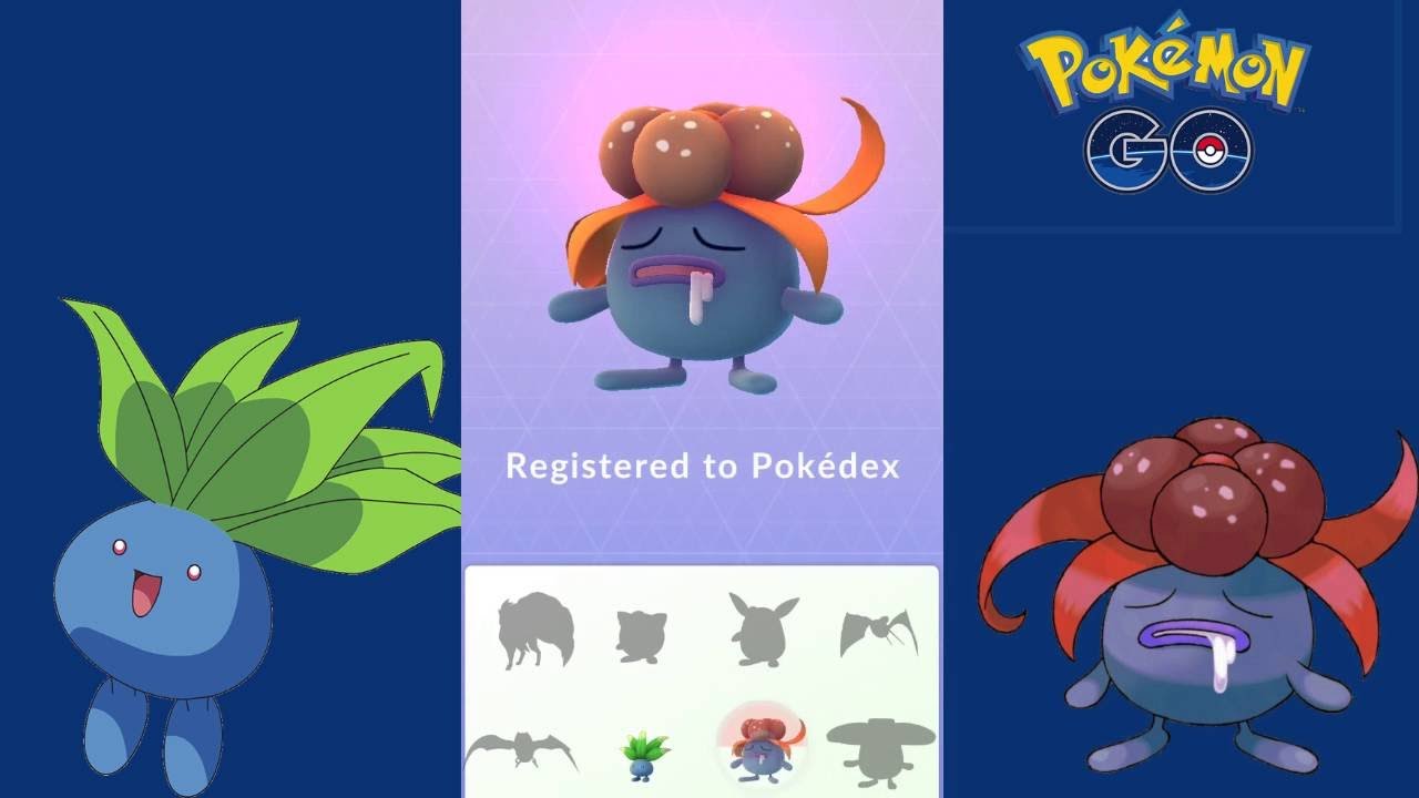 Pokemon go - Evolving Oddish into Gloom - YouTube
