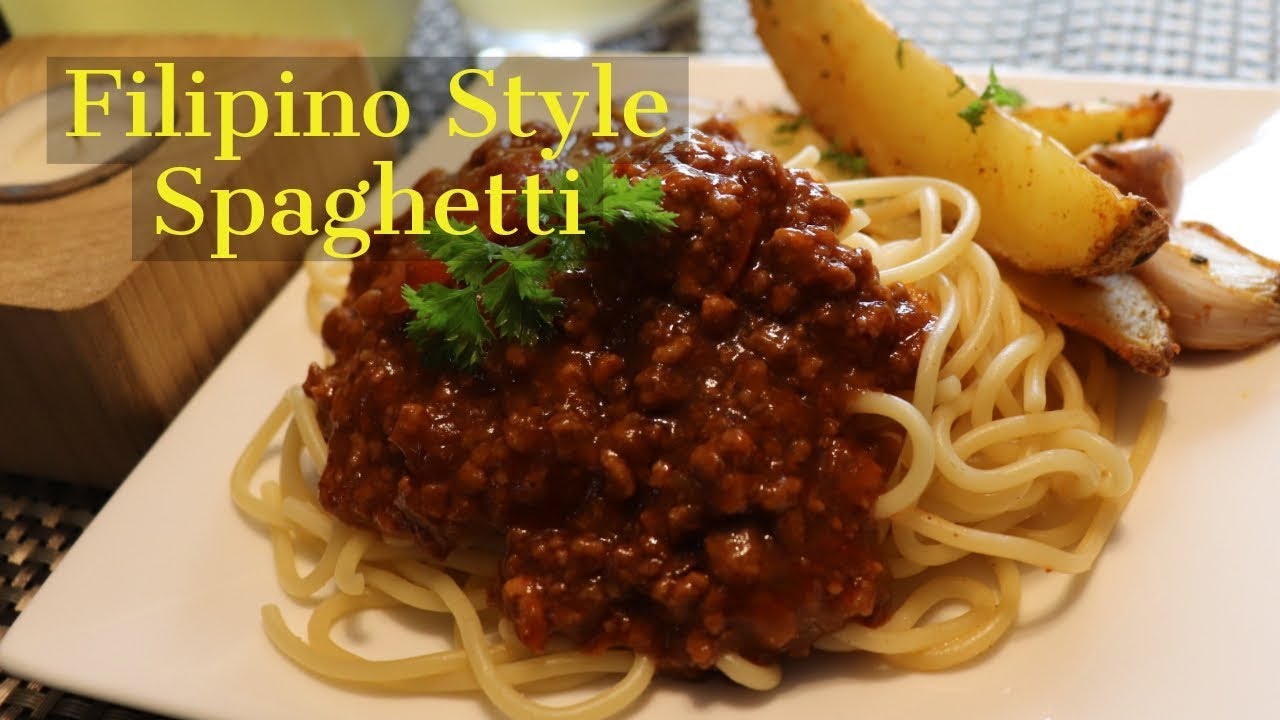 How to Cook Filipino Style Spaghetti - YouTube