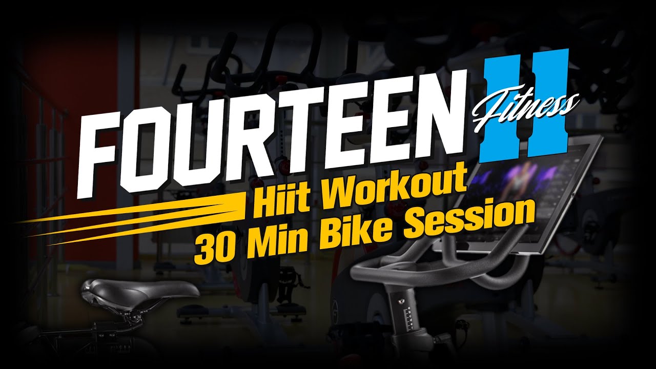 Hiit Bike Workout: 30 Minute Spin Session - YouTube