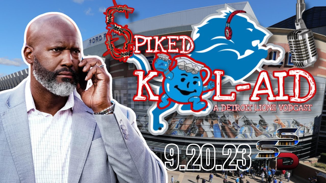Detroit Lions Spiked Kool-Aid 9.20.23: NEXT MAN UP!! - YouTube
