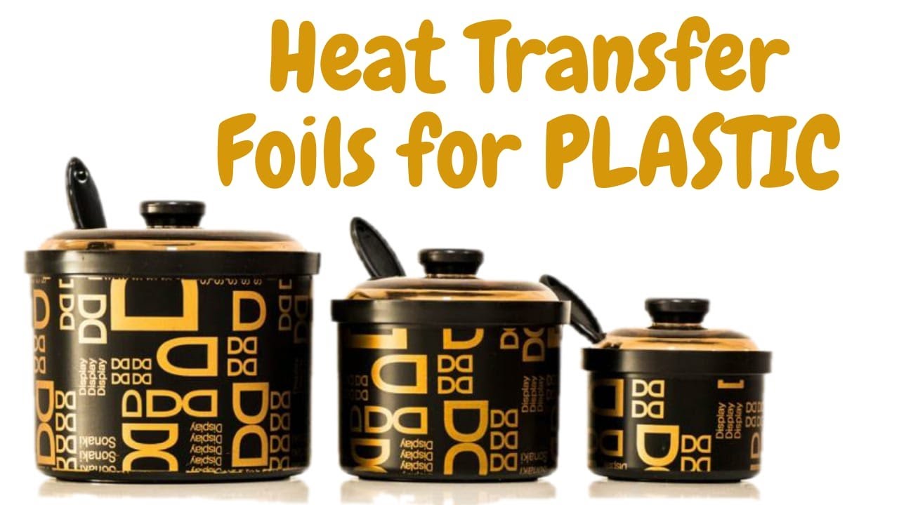 PRINTING HEAT TRANSFER FOILS FOR PLASTIC HOT STAMPING FOILS - YouTube
