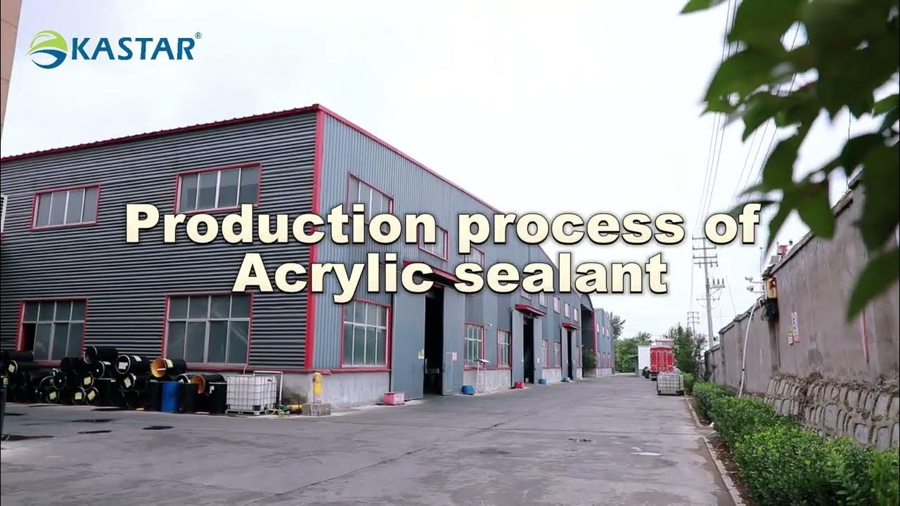 KASTAR MS Polymer Sealant Production Process Video - YouTube