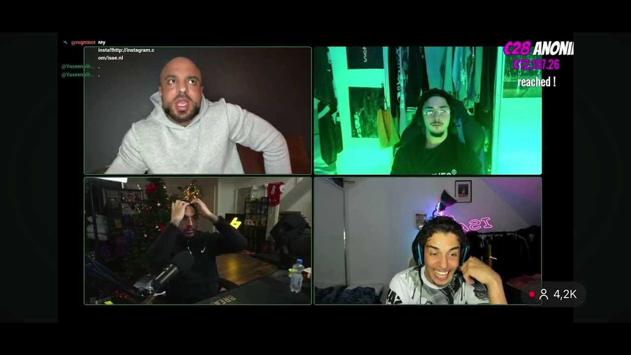 ISAE vertelt over wat hij gaat doen na YouTube ft. LeftLanePapi, Cynic ...