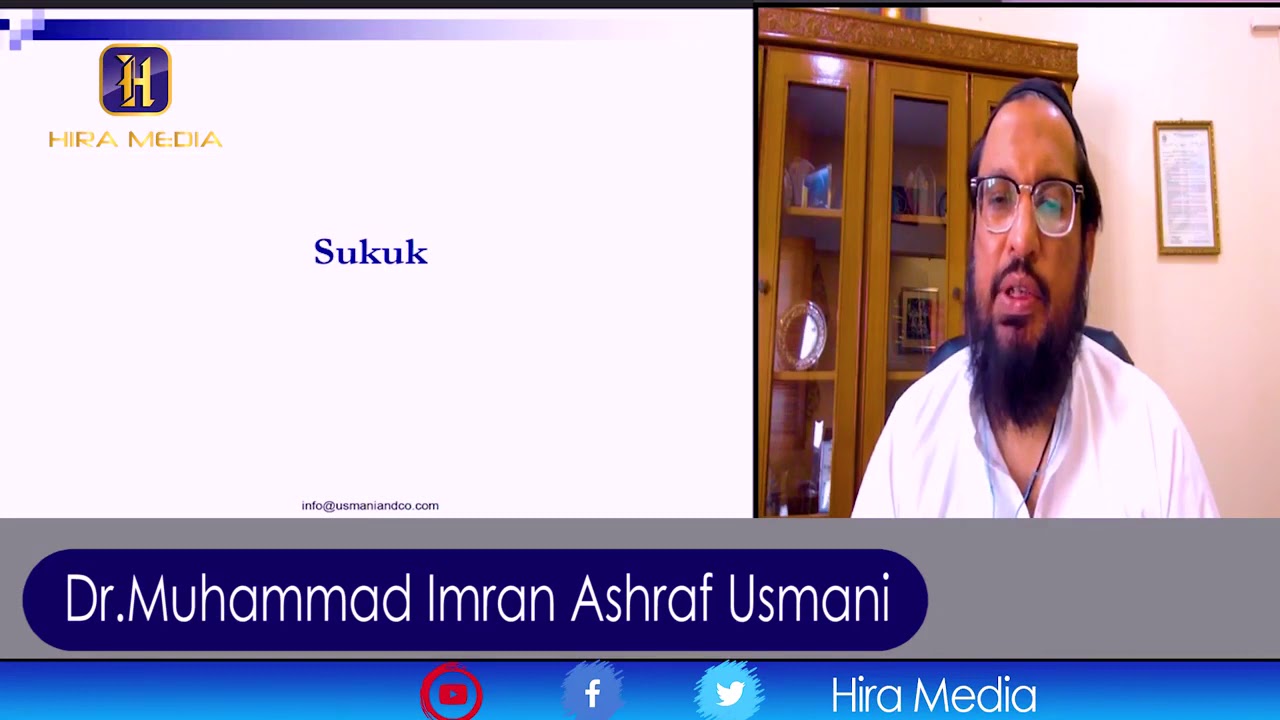 Sukuk - Dr. Muhammad Imran Ashraf Usmani - YouTube
