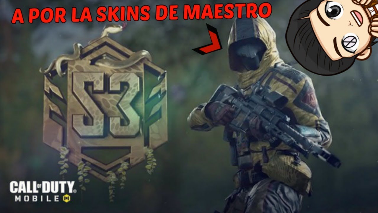 A POR LA SKIN DE MAESTRO EN BATTLE ROYAL - COD MOBILE DIRECTO 1 - YouTube