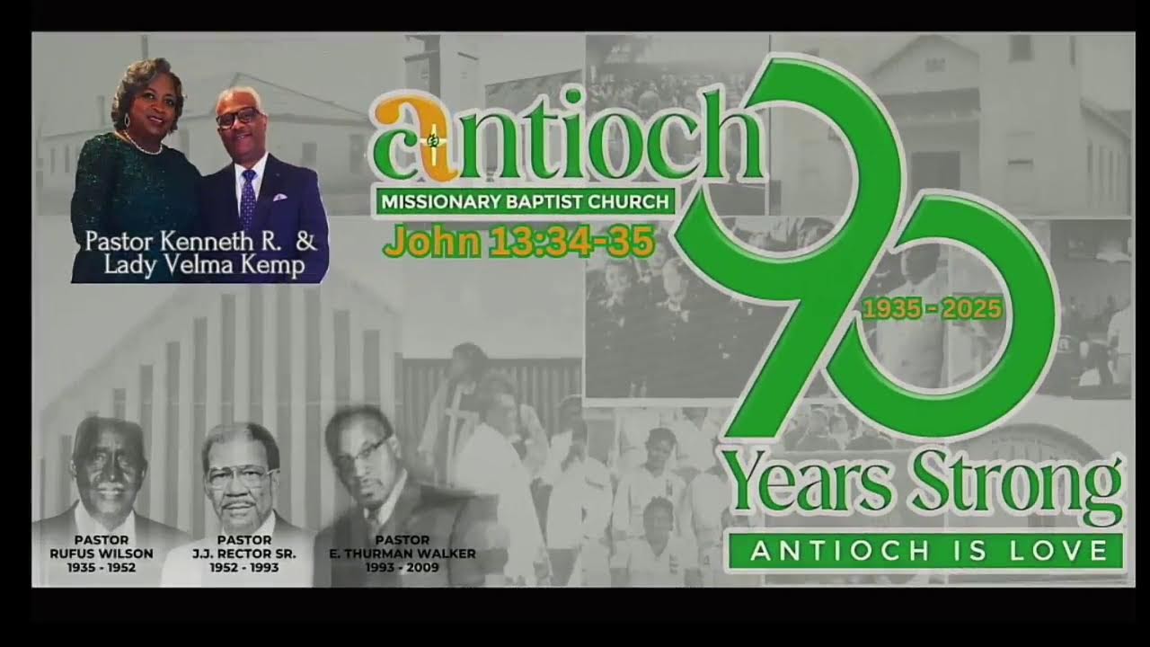Antioch Missionary Baptist Church Virtual Bible Study "The Book Of ...
