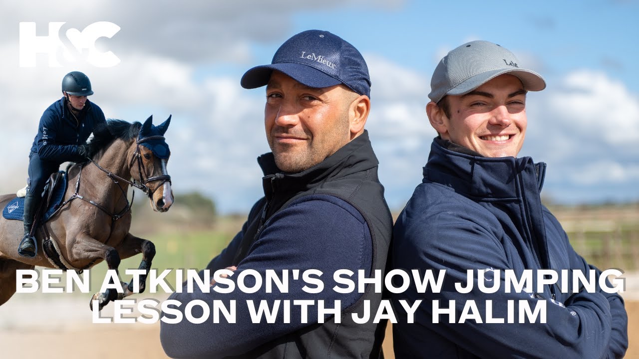 Ben Atkinson Attempts Show Jumping With Jay Halim | Lights, Camera ...