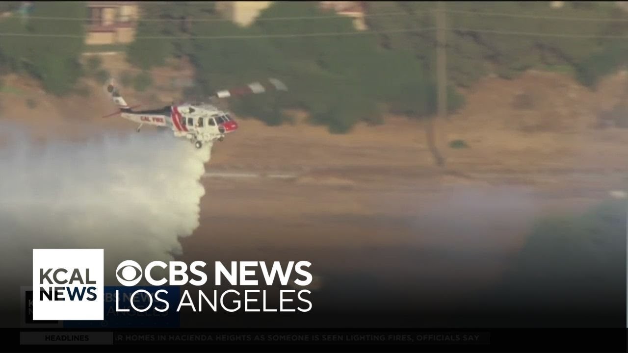 Crews tackle Mission Fire in Riverside County and another blaze in LA ...