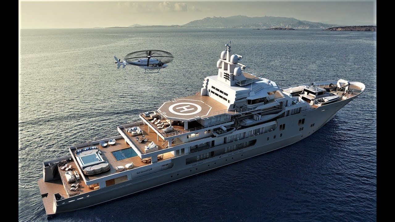 $200,000,000 ULTIMATE GLOBAL EXPLORER SUPERYACHT EXCLUSIVE CELEBRITY ...