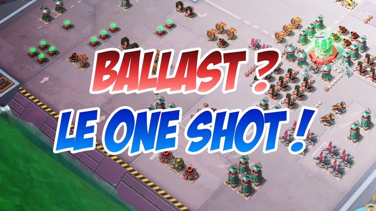 BALLAST ? LE ONE SHOT ! (Boom Beach) - YouTube