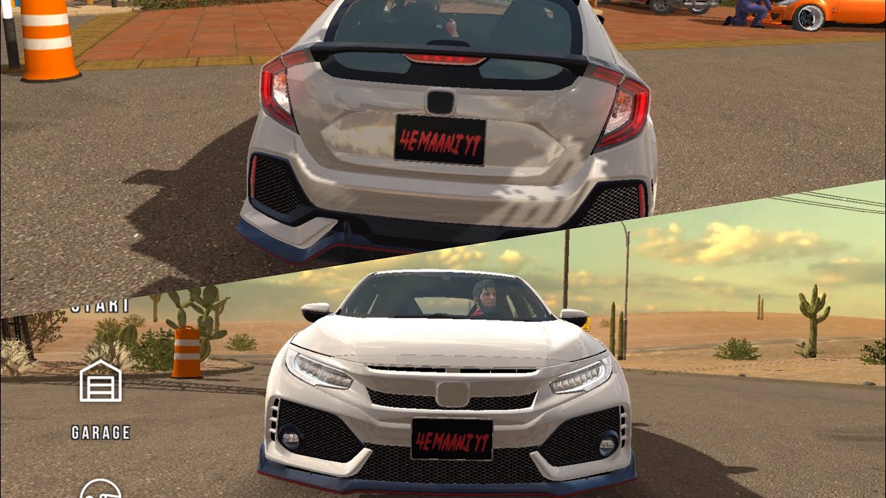 My New Honda Civic | In car simulator game | by 4E MAANI YT - YouTube