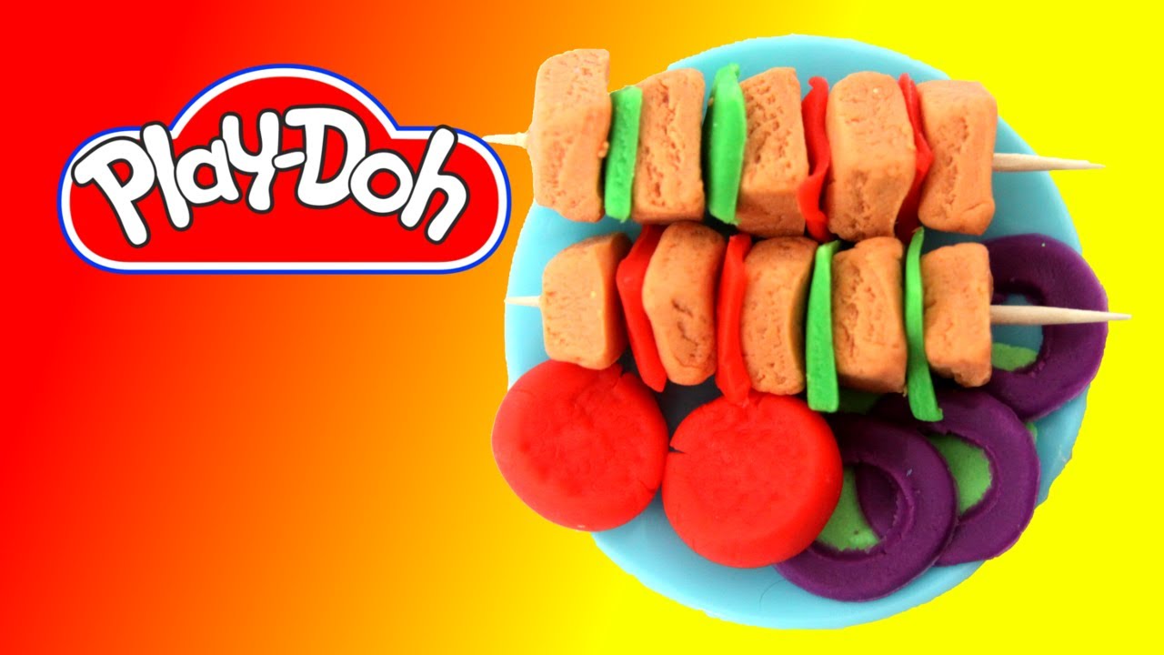 Play Doh Turkish Chicken Kebab ( Cafe Land) - YouTube