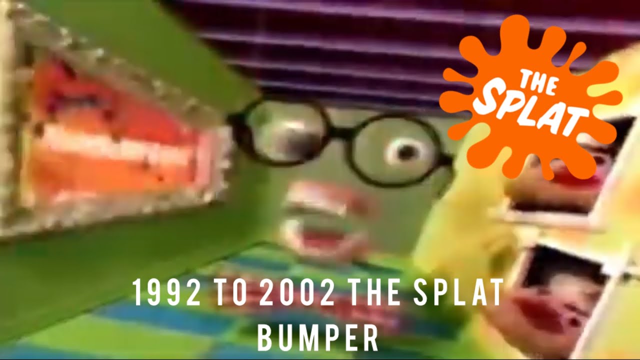 Nickelodeon “Pinchface” 1992 to 2002 The Splat Bumper - YouTube