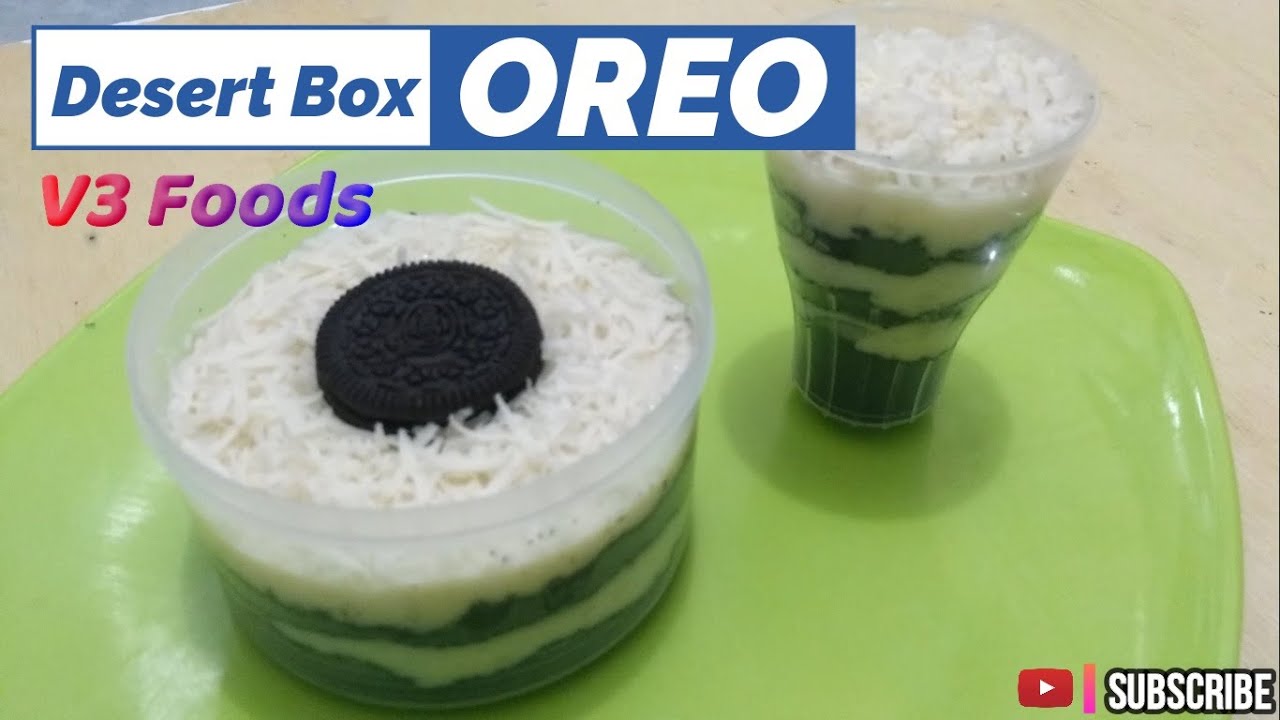 Desert Box OREO Keju Lumer | Makanan Kekinian - YouTube