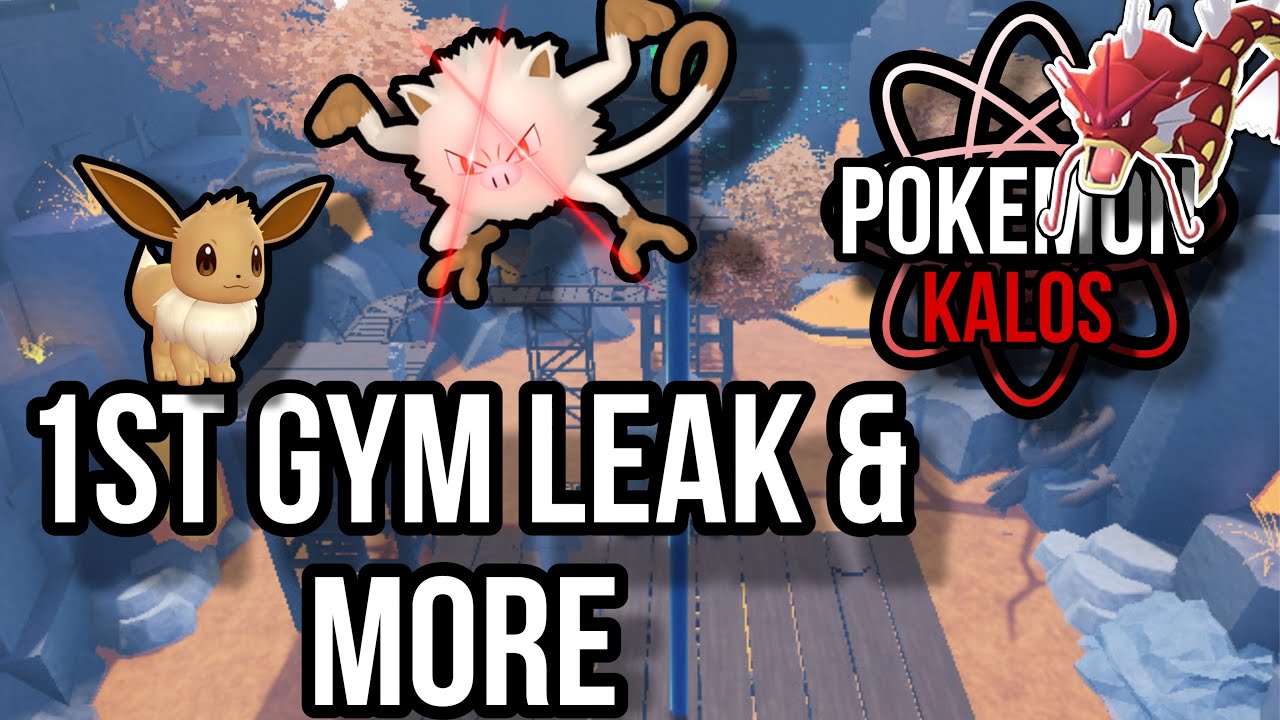 POKEMON KALOS FIRST GYM LEAKED | Pokemon Kalos - YouTube