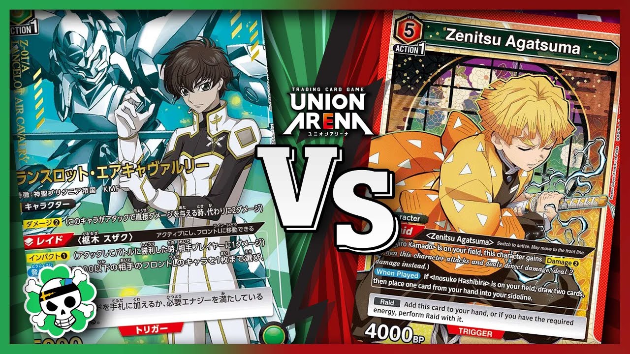 Green Lancelot vs. Red Zenitsu ⚔️ | Code Geass v Demon Slayer Union ...
