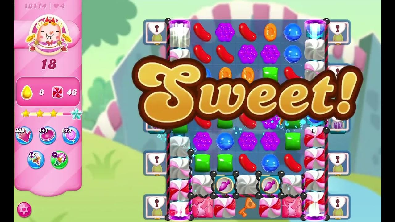 Candy Crush Saga Level 13114 - YouTube