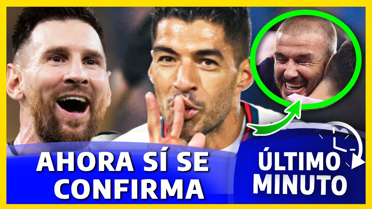 🌟 ¡MOMENTO ÉPICO! MESSI Recibe GRAN NOTICIA y Emociona al Mundo del ...