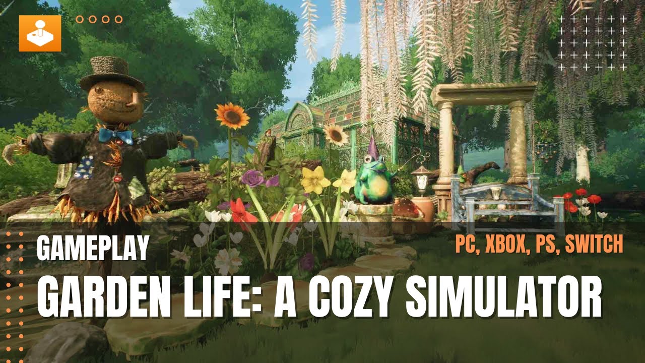 Garden Life: A Cozy Simulator - Gameplay - YouTube
