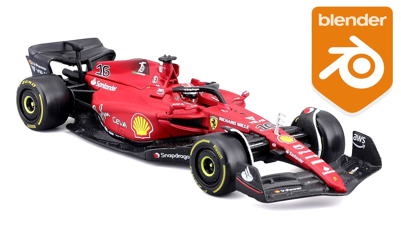 Blender F1 Car Modeling - Nightmare Topology (Aryan) - YouTube