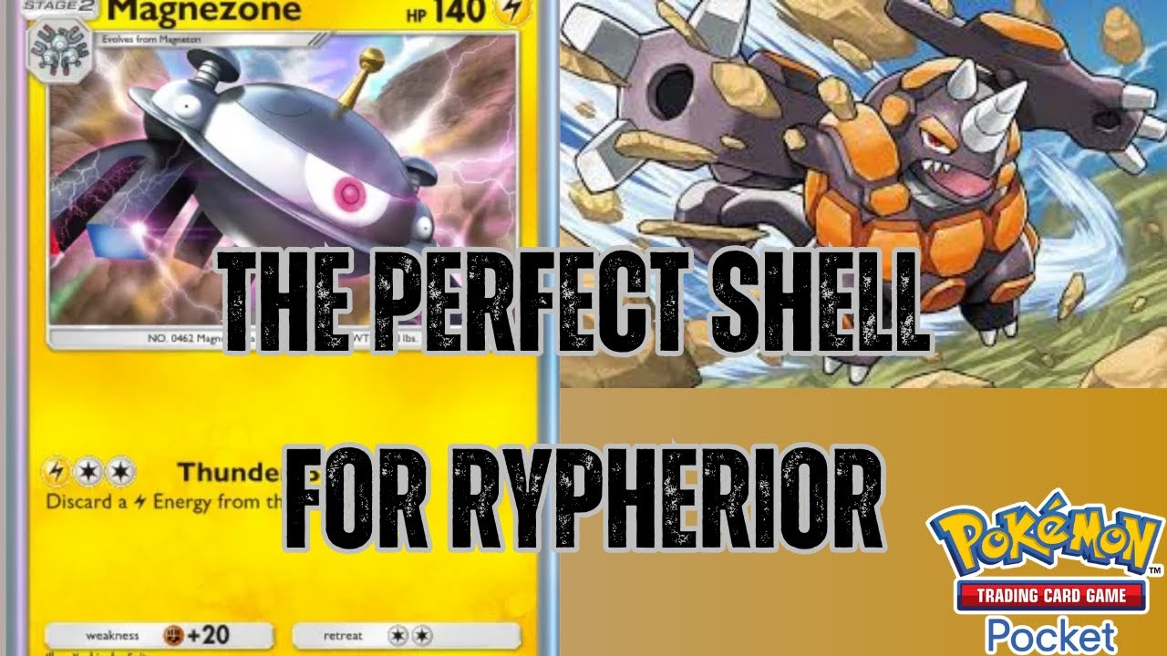 Rhyperior & Magnezone Tag Team Part 1 | Pokemon Pocket Spacetime ...